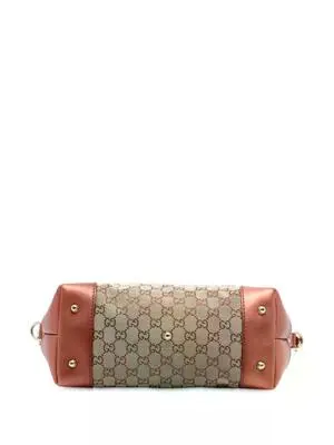 Gucci Gg Canvas Heart Bit Satchel