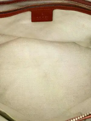 Gucci Gg Canvas Heart Bit Satchel