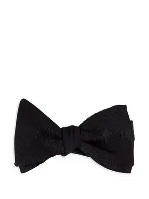 Eton Textured Bow Tie - Black