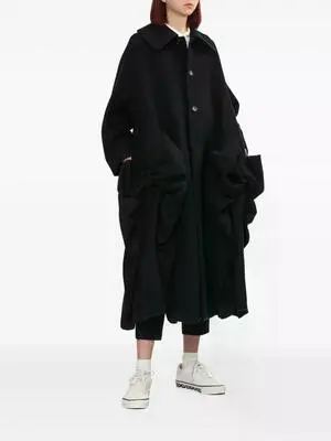 Comme Des Garçons Pleated Midi Skirt