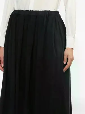 Comme Des Garçons Pleated Midi Skirt