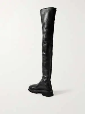 Khaite Fallon Leather Over-the-knee Boots