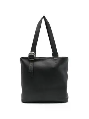 Loewe Buckle-detail Tote Bag - Black