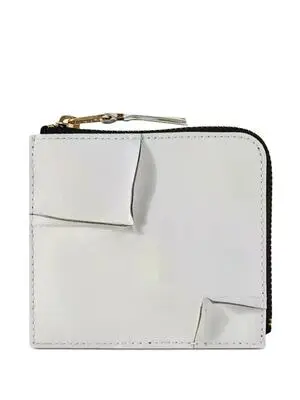 Comme Des Garçons Zip Wallet - White