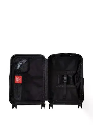 SPRAYGROUND Shark-graphic Checkered Luggage