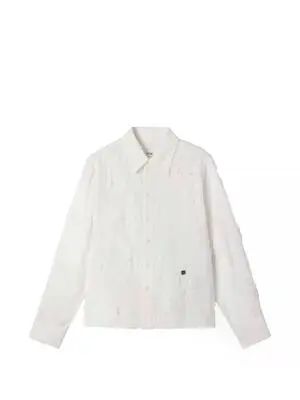 ADER ERROR Distressed Collared Shirt