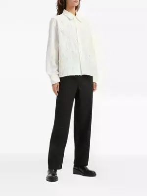 ADER ERROR Distressed Collared Shirt