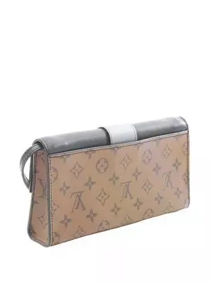 LOUIS VUITTON 2017 Monogram Reverse Column Clutch