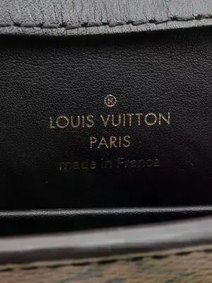 LOUIS VUITTON 2017 Monogram Reverse Column Clutch