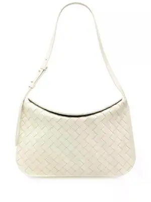 Bottega Veneta White Shoulder Bags