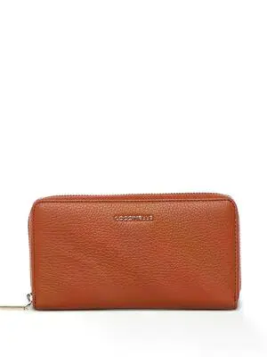 COCCINELLE Zip Leather Wallet - Brown