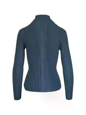 Agnona High-neck Ribbed Top