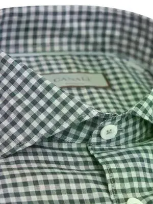 Canali Gingham-check Shirt