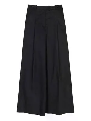 Malloni Pleated Cotton Trousers