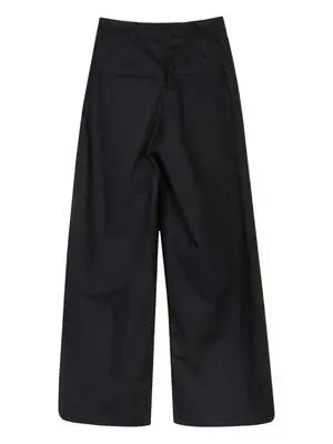 Malloni Pleated Cotton Trousers