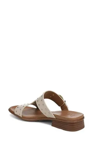 Naturalizer Studded Beach Slide Sandal - Ivory Mist
