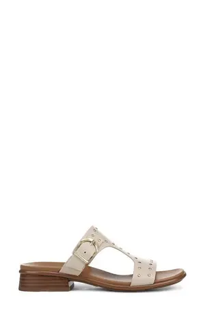Naturalizer Studded Beach Slide Sandal - Ivory Mist