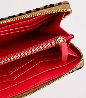 Wolf Nubuck Savanna Zip-up Wallet