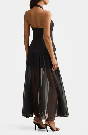 EVER NEW Martine Halter Maxi Dress