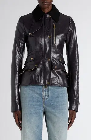 Women's Alexander Mcqueen Leather Jackets