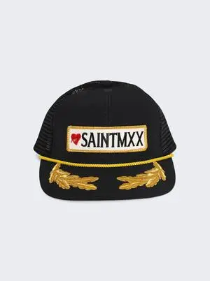 SAINT MXXXXXX Trucker Cap - Black