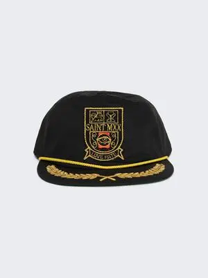 SAINT MXXXXXX Eye Crest Cap - Black
