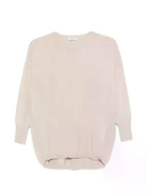 PUROTATTO Round-neck Knit Sweater