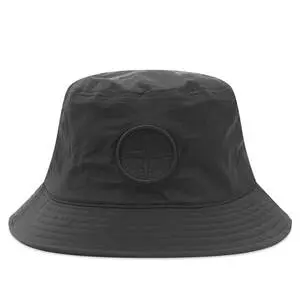 Stone Island Nylon Metal Bucket Hat - Black