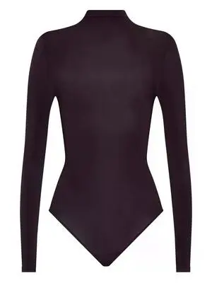 Wolford Buenos Aires High-neck Bodysuit - Purple