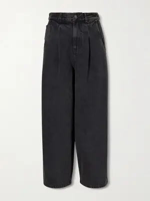 Sea Lyssa Low-rise Wide-leg Jeans