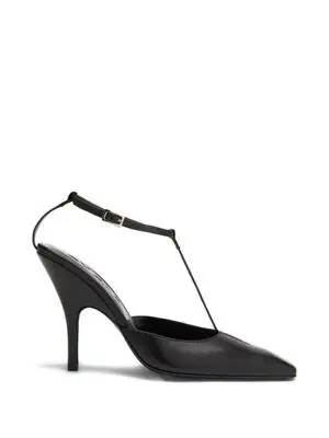By Far Tara Square-toe Pumps
