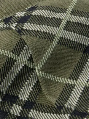 Burberry Checked Cotton-blend Jacquard Socks