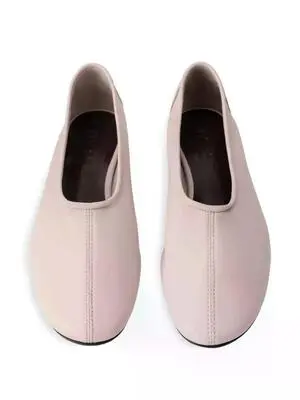 By Far Prudence Leather Ballet Flats