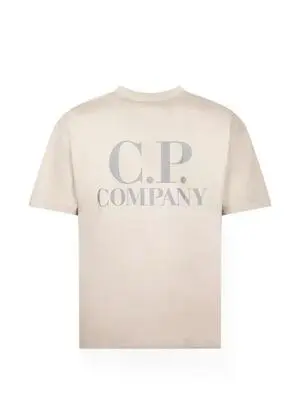 C.P. COMPANY Logo T-shirt - Neutrals