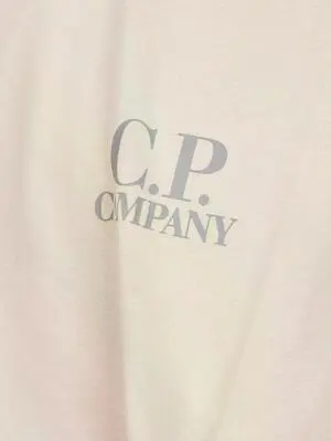 C.P. COMPANY Logo T-shirt - Neutrals