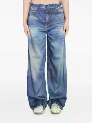 GOLDEN GOOSE Printed Five-pocket Trousers