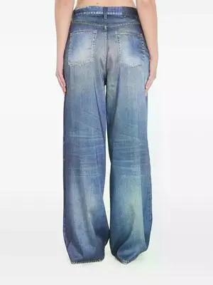 GOLDEN GOOSE Printed Five-pocket Trousers