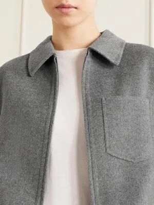 Acne Studios Oble Wool And Cashmere-blend Felt Jacket