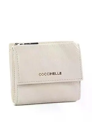 COCCINELLE Flap Zip Leather Wallet