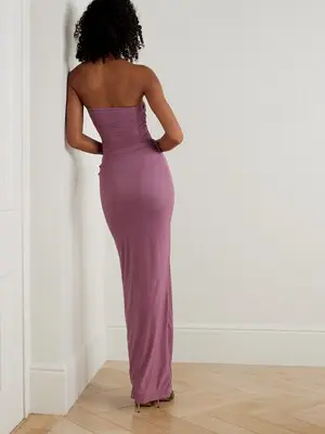 MAYGEL CORONEL Gorgonia Strapless Maxi Dress