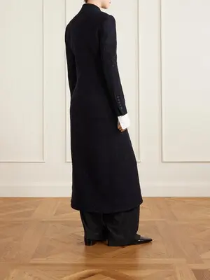 LIBEROWE Imperial Wool-blend Bouclé Coat - Blue