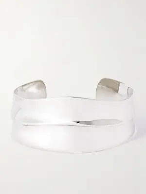 SOPHIE BUHAI Petite Wave Cuff - Silver
