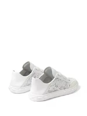 JIMMY CHOO Diamond Light Flex Sneakers - White