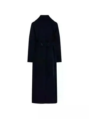 Max Mara Buttoned Coat - Blue