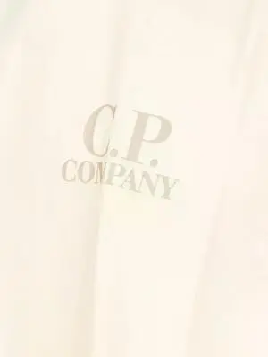 C.P. COMPANY Logo T-shirt - Neutrals
