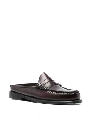 G.H.BASS Weejuns Larson Penny Mules - Brown