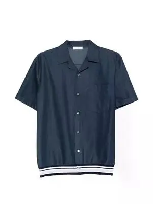 PANICALE Camp-collar Ribbed Shirt