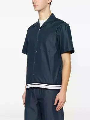 PANICALE Camp-collar Ribbed Shirt