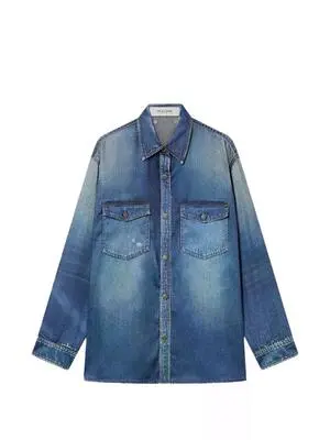 GOLDEN GOOSE Pocket Shirt - Blue