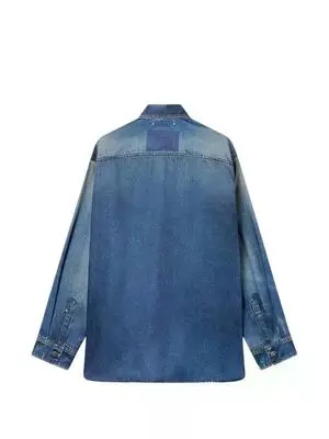 GOLDEN GOOSE Pocket Shirt - Blue